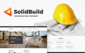SolidBuild - Construction Company WordPress Theme #65903